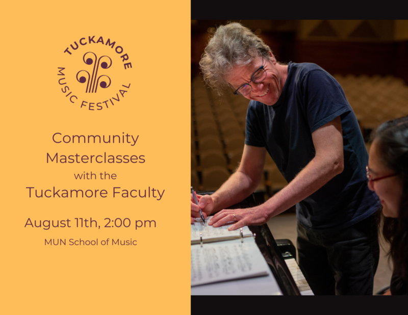 Community Masterclass with Tuckamore Faculty › Tuckamore Chamber Music ...